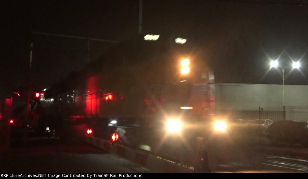 UP 9917 Leads the Mission Bay Local